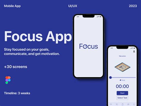 Focus Mobile App Behance Focus Mobile App Behance