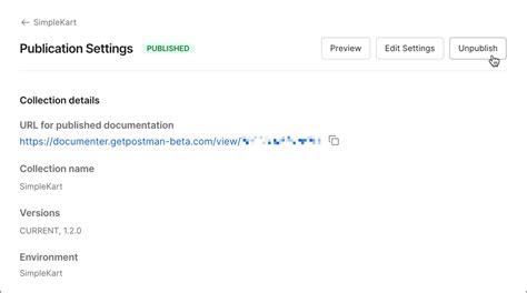 Publish Documentation In Postman Postman Learning Center