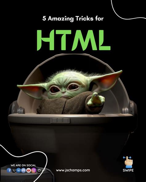 Jschamps On Linkedin Html Html5 Htmlcss Htmlcssjavascript