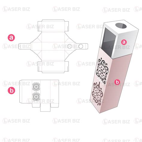 Коробка пенал » maket.LaserBiz.ru - Макеты для лазерной резки