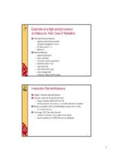 IntelCore I Example Of A High End Processor Architecture Intel Core I Nehalem Instruction