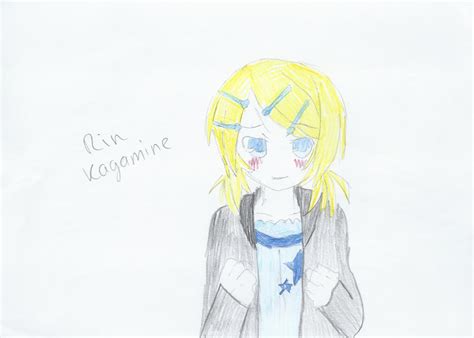 Rin Kagamine Blushing By Mikumikulizzie On Deviantart