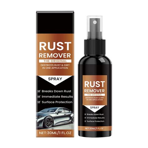 3 Packs Auto Rust Remover For Cars Gentle Effective Rust Stain Dissolver Safe For Metal Surfaces
