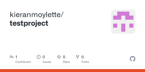 github kieranmoylette testproject