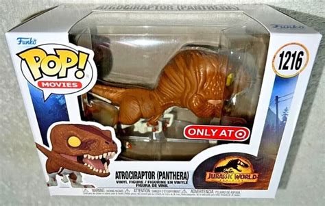 Funko Pop Atrociraptor Panthera 1216 Jurassic World Dominion Target