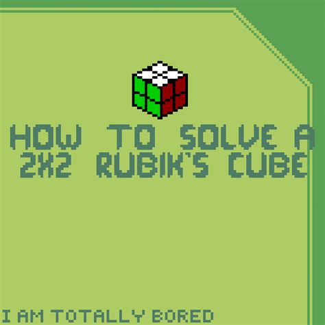 Pixilart Quick 2x2 Rubiks Cube Tutorial By Imbadatcomunica