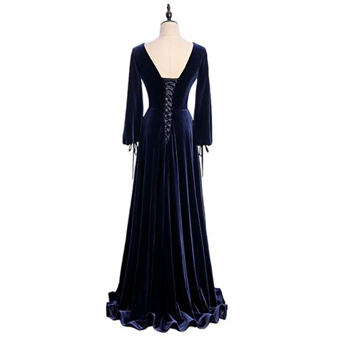 Plus Size Velvet Long Sleeve Evening Dress Hello Curve
