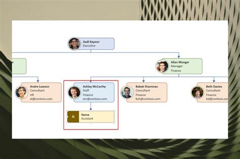 How To Create Customize Organizational Charts In Visio
