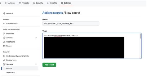 github actionsを使ってgithubリポジトリをcodecommitリポジトリへミラーリングする developersio