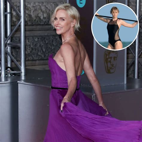 Shes A ~bombshell~ See Charlize Therons Stunning Bikini And Swimsuit