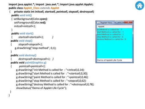 java applet introduction pptx programming languages computing