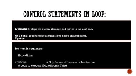 Introduction To Loops In Pythonpython Loops Ppt