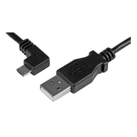 Micro Usb A To Angled Micro B Cables Rapid Electronics