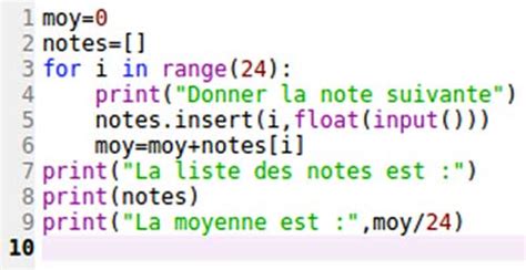 Algorithmique Et Programmation 3e Fiche Brevet Mathématiques Kartable