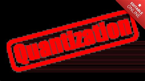 Quantization Font Generator And Text Effects