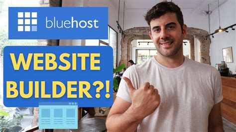 bluehost website builder tutorial step 1 to done david utke