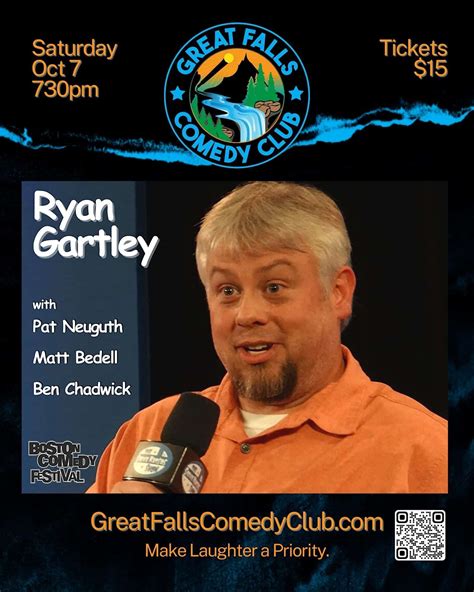 Ryan Gartley Great Falls Comedy Club Great Falls Comedy Club