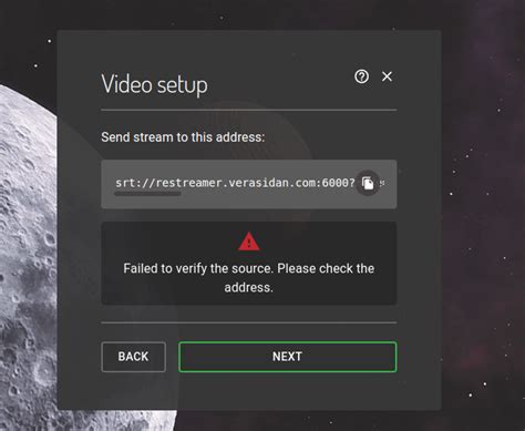 Srt Ingest Not Possible Issue Datarhei Restreamer GitHub