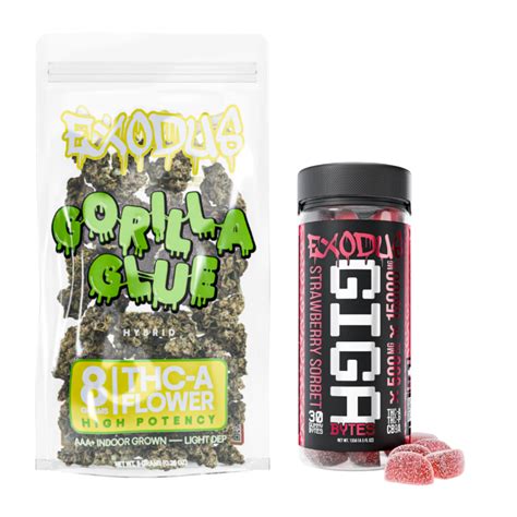 Gigabytes 15000mg Gummies 8g Thca Flower Bundle