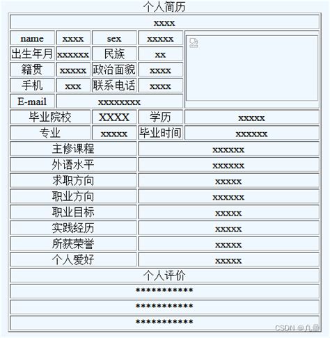 基于boa服务器的b s架构的个人简历表格项目 boa搭建服务器 csdn博客