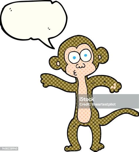 자유형 그린 만화책 연설 거품 만화 원숭이 귀여운에 대한 스톡 벡터 아트 및 기타 이미지 귀여운 기이함 기포 Istock