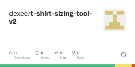 Github Dexect Shirt Sizing Tool V2