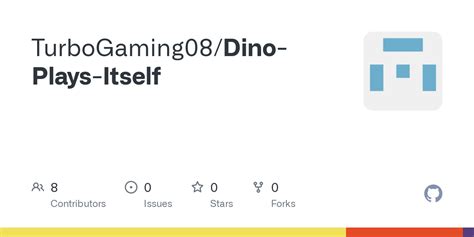 GitHub TurboGaming Dino Plays Itself