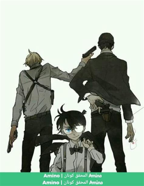 قصة تعاون ضد العصابة البارت العشرون 😎 Amino المحقق كونان Amino