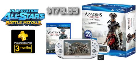 Vita Black Friday Mega Deal Confirmed By Amazon Ac Liberation Ps All
