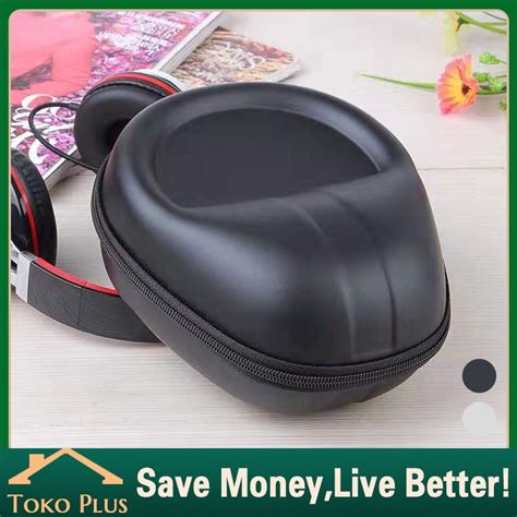 Jual Tas Penyimpanan Headphone Kompatibel Universal Waterproof Hard Case For Headphones Headset