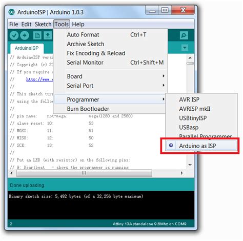 世界最小的arduino——attiny13上手全攻略1c用arduino来下载 Arduino智造