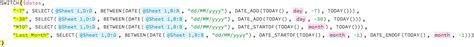 Date Range Dropdown Period Selector Klipfolio Help Center