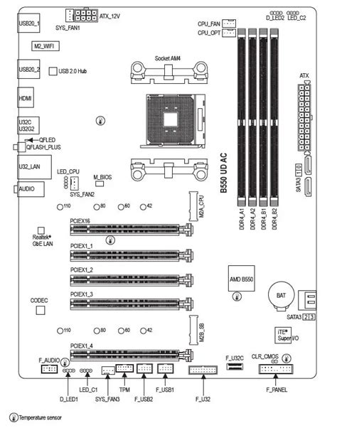 Gigabyte B550 Ud Ac Motherboard User Guide