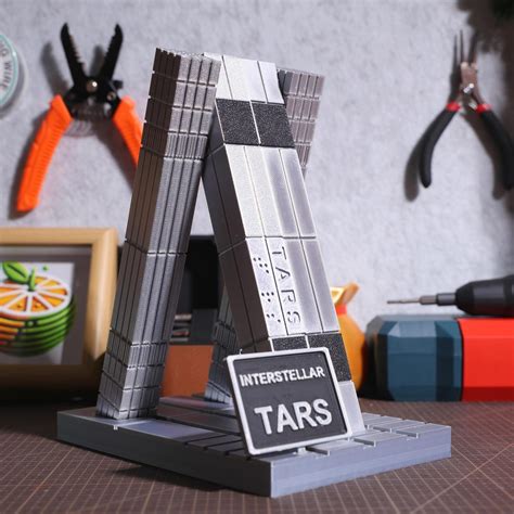 Interstellar Tars Robot Model Custom Figure Magnetic Joints Science Fiction Fans Geek Unique