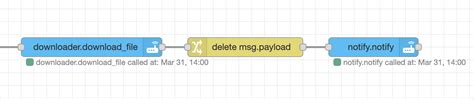how to avoid merge subsequent node outputs node red home assistant