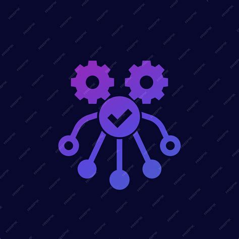 Premium Vector Automation And Optimization Icon For Web Vector
