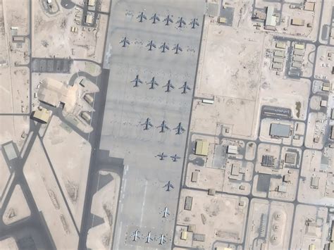 Satellite Images Show American Military Planes Missing From A