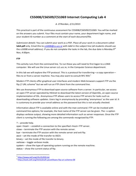 Lab 4 Computer Science