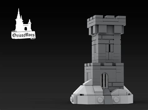 Lego Moc Micro Tower By Oricomocs Rebrickable Build With Lego