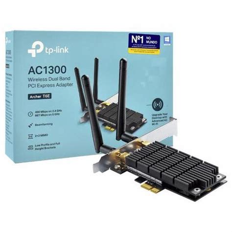 Adaptador Wifi Modem Tp Link Archer T E Placa Pci Express Dual Band Ghz Ghz Tp Link