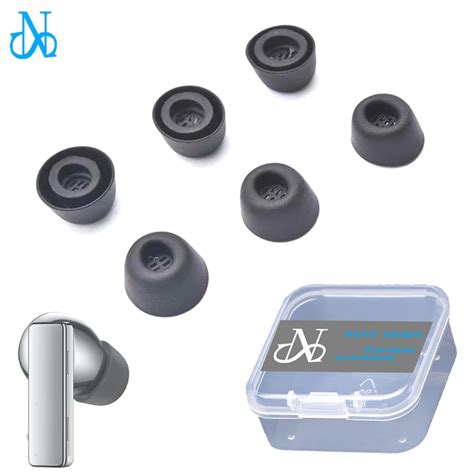 화웨이 프리 버드 용 3 쌍 이어팁 프로 소프트 실리콘 이어 팁 슬리브 이어 버드 안티 슬립 이어 버드 이어 젤 이어 패드 커버 Aliexpress