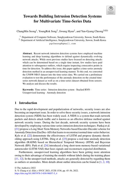 pdf towards building intrusion detection systems for multivariate