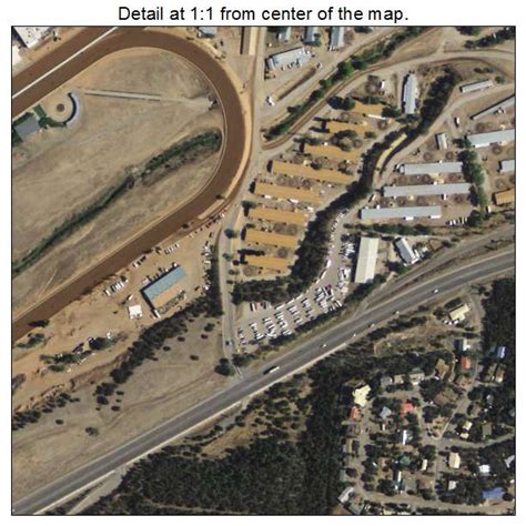 Aerial Photography Map Of Ruidoso Downs Nm New Mexico
