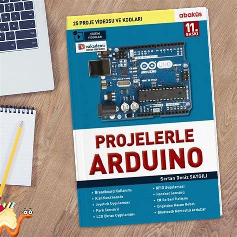 uygulamalarla arduino kitabı birçok sensör ve komponenti içeren