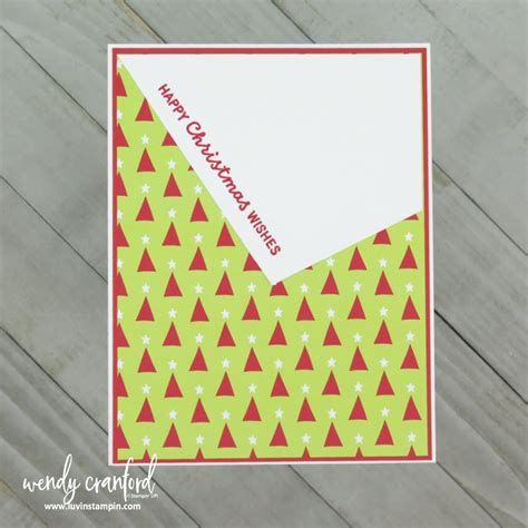 No Fail Trick For Angle Layer Cards Luvin Stampin