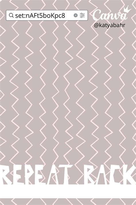 zigzag seamless pattern doodle repeat background canva pro elements