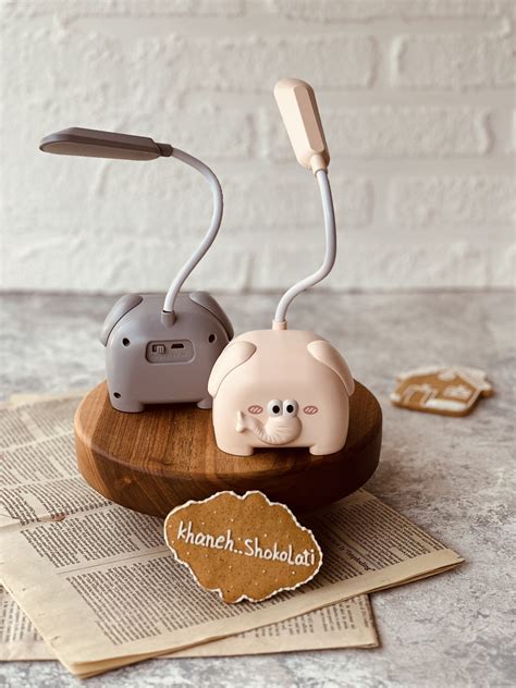 خرید چراغ مطالعه فانتزی طرح فیل کد00131 خانه شکلاتی