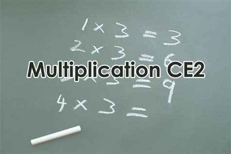 Multiplication Ce2 Exercices Et Jeux Prof Innovant