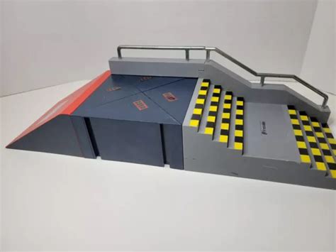 RARE 2005 X CONCEPTS TECH DECK STAIRS RAMP With Metal Grind Rail Connectors 47 98 PicClick CA