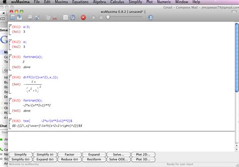Using Maxima Output In Octave